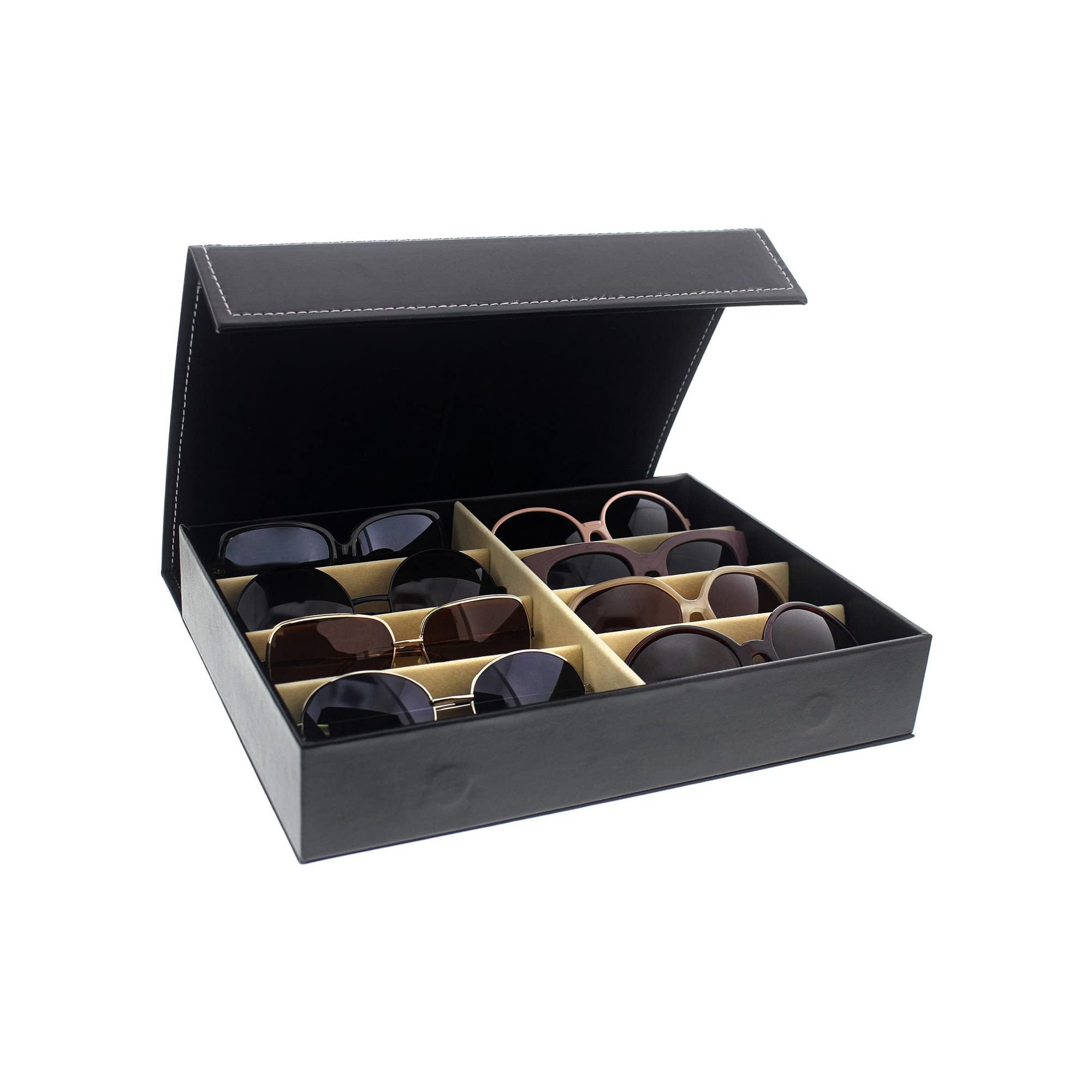 Sunglasses Case Personalized Leather Black Multi Sunglasses - Etsy