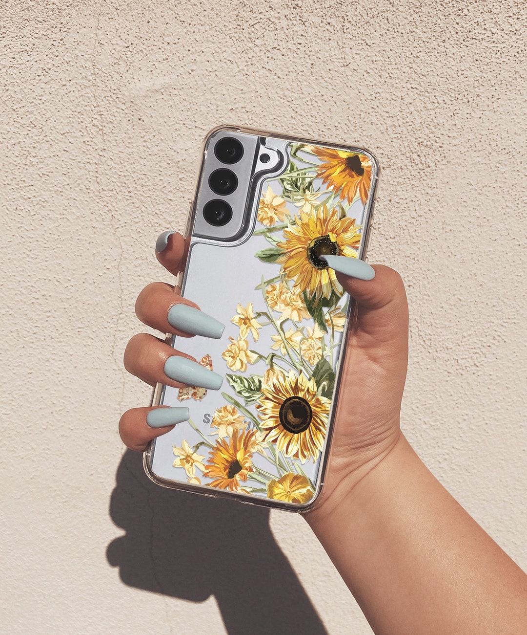 Sunflowers Case for Samsung A15 A13 Galaxy S24 Ultra Galaxy A10e Clear ...