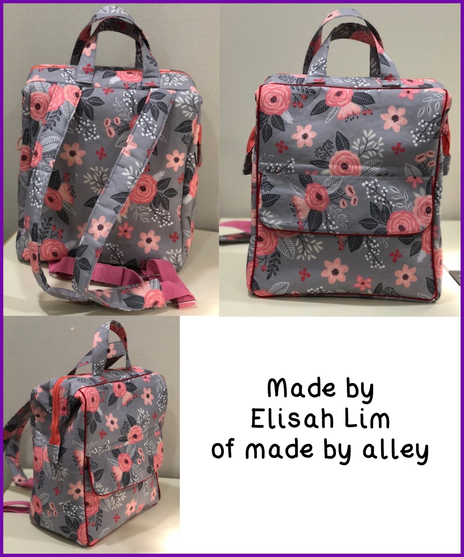 Clarice Wireframe Backpack PDF Pattern | Etsy