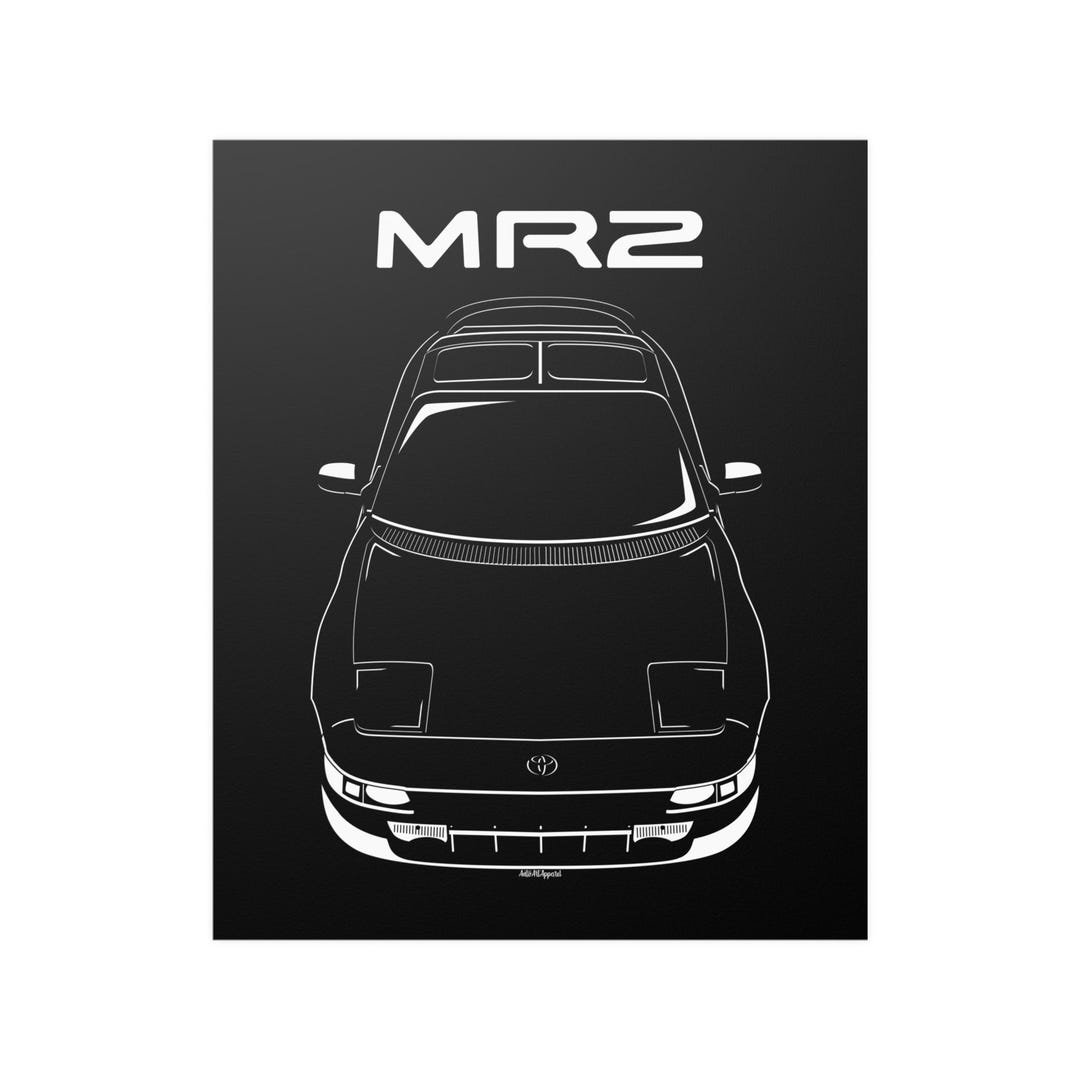 Toyota MR2 GT 2nd Gen W20 Poster - Etsy