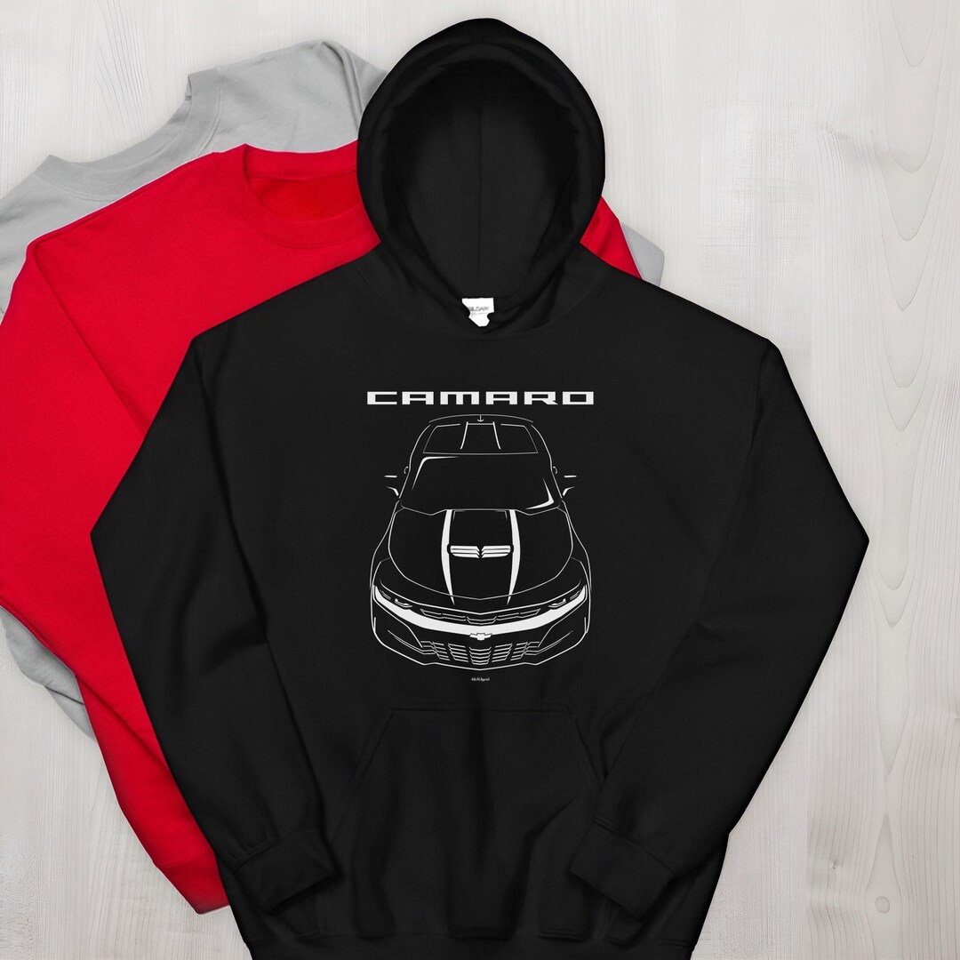 Chevrolet Camaro SS 2019 2021 Multi Color Hoodie New Camaro Hooded ...