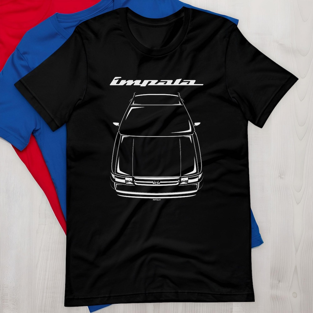 Chevrolet Impala SS 1994 1996 T Shirt Chevy Caprice SS Shirt Car ...