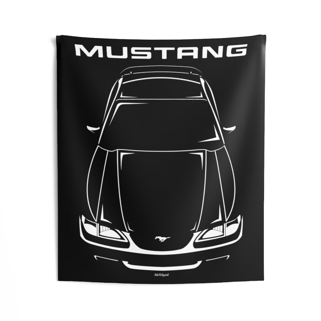 Ford Mustang SN95 1994-1998 Wall Tapestry Mustang GT Gifts | Etsy