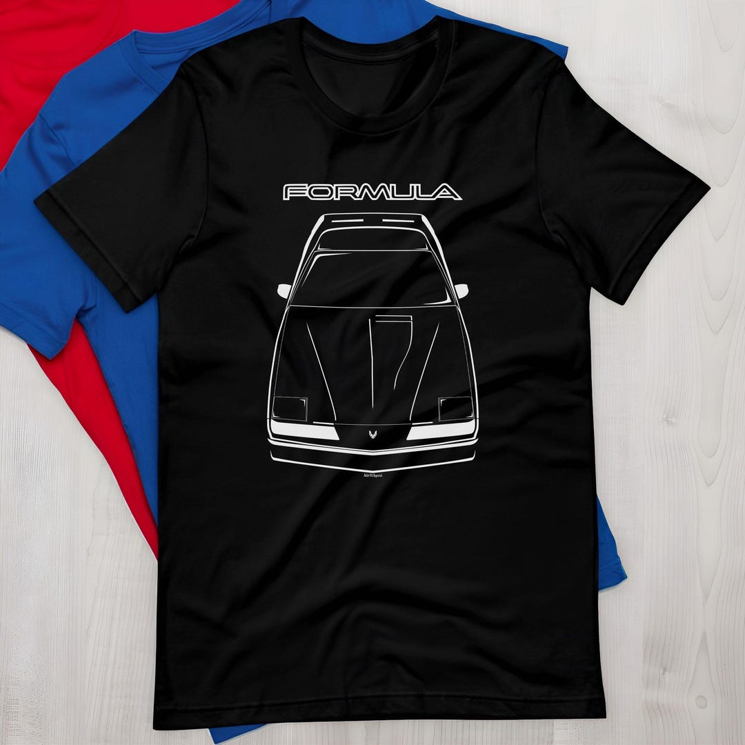 Pontiac Firebird Formula 3rd Gen T Shirt Firebird Formula Shirt Car ...