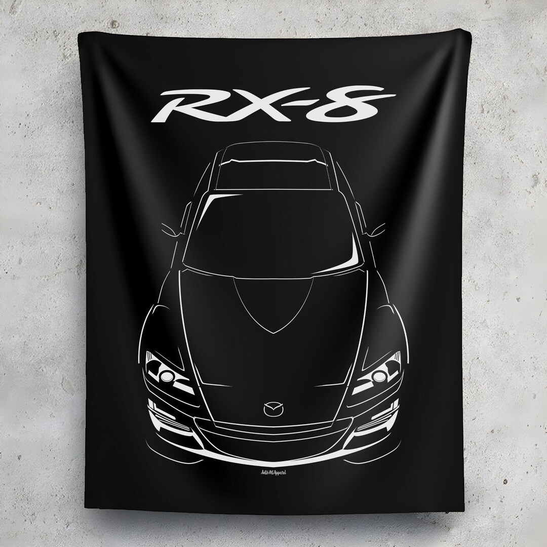 Mazda RX 8 SE3P Tapestry Wall Art JDM Decor Garage Wall Hangings Car ...