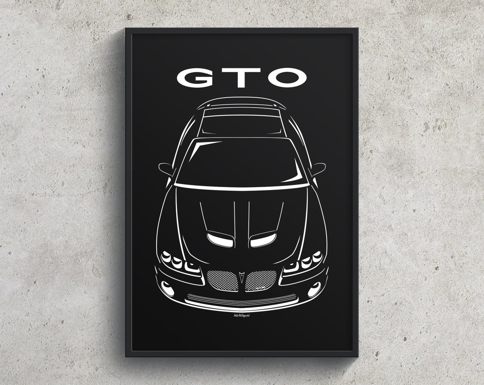 Pontiac GTO 2004-2006 Poster GTO Wall Art Gifts American - Etsy