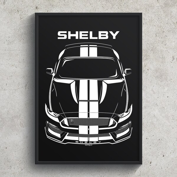 Gt350 Wall Art - Etsy
