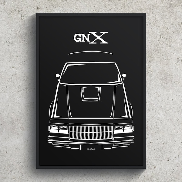 Buick Grand National Wall Art - Etsy