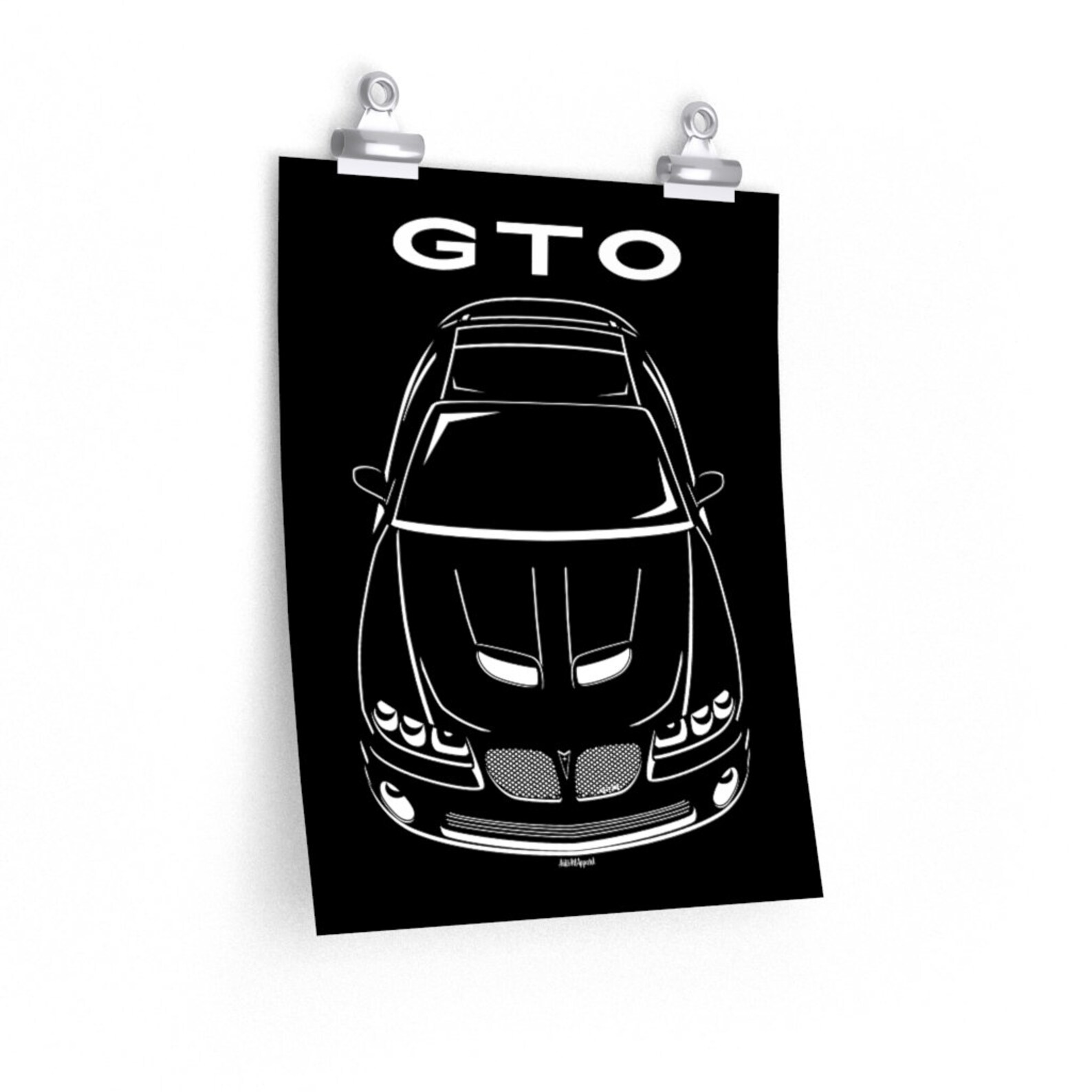 Pontiac GTO 2004-2006 Poster GTO Wall Art Gifts American - Etsy