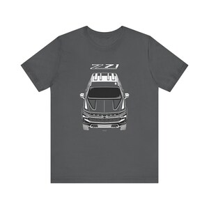 Chevrolet Suburban Z71 2021 2023 T Shirt Car Guy Gifts Outline ...