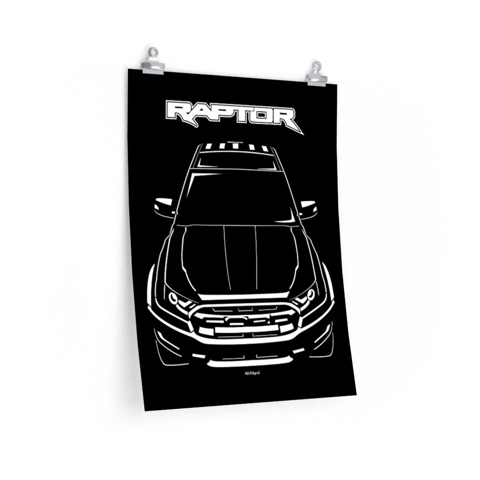 Ford Ranger Raptor 2019-2020 Poster Ranger Raptor Wall Art - Etsy