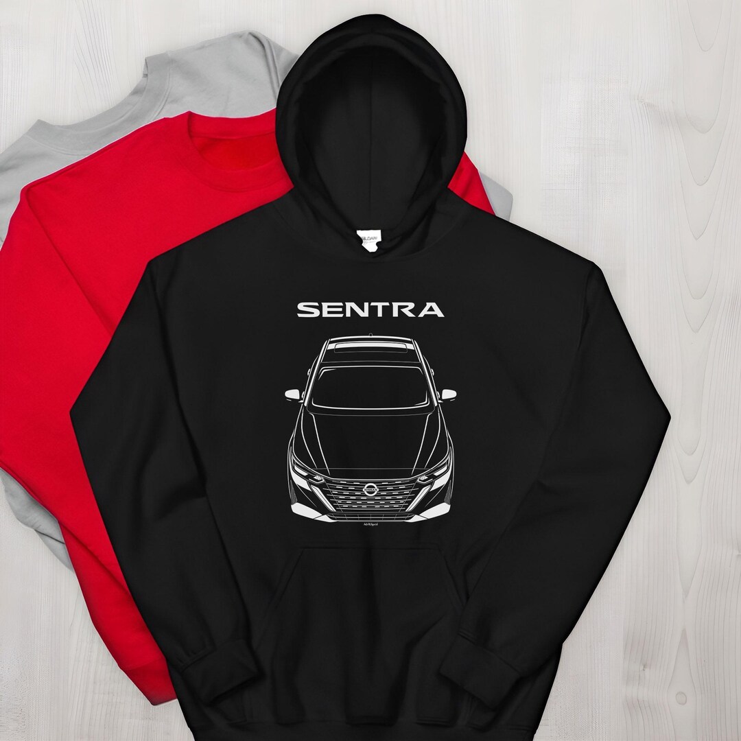 Nissan Sentra 2024 Hoodie JDM Hooded Sweatshirt Car Gifts Cars Apparel ...