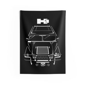 Hummer H1 Wall Tapestry Humvee Hummer Garage Wall Art - Etsy