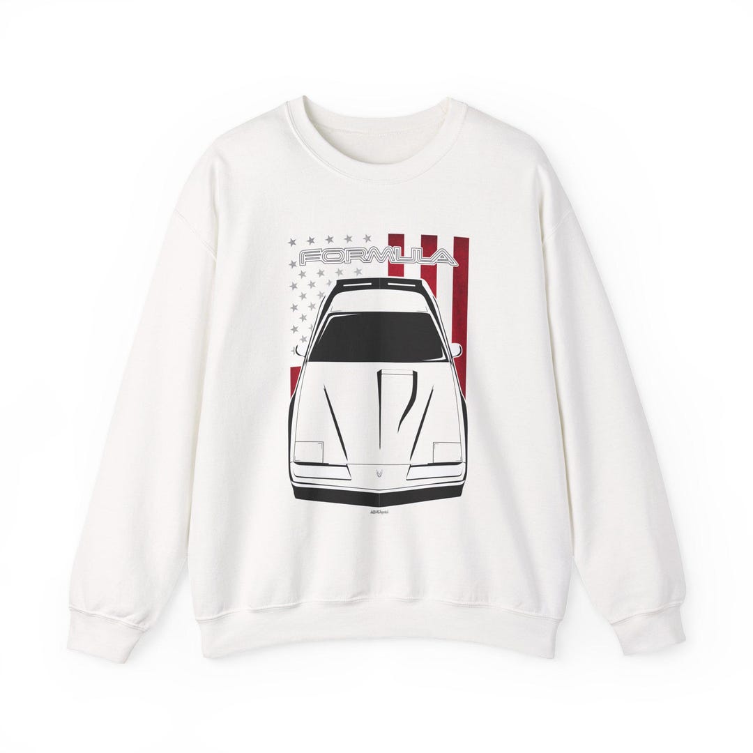 Pontiac Firebird Formula 3rd Gen Sweatshirt - US Flag Crewneck - Etsy