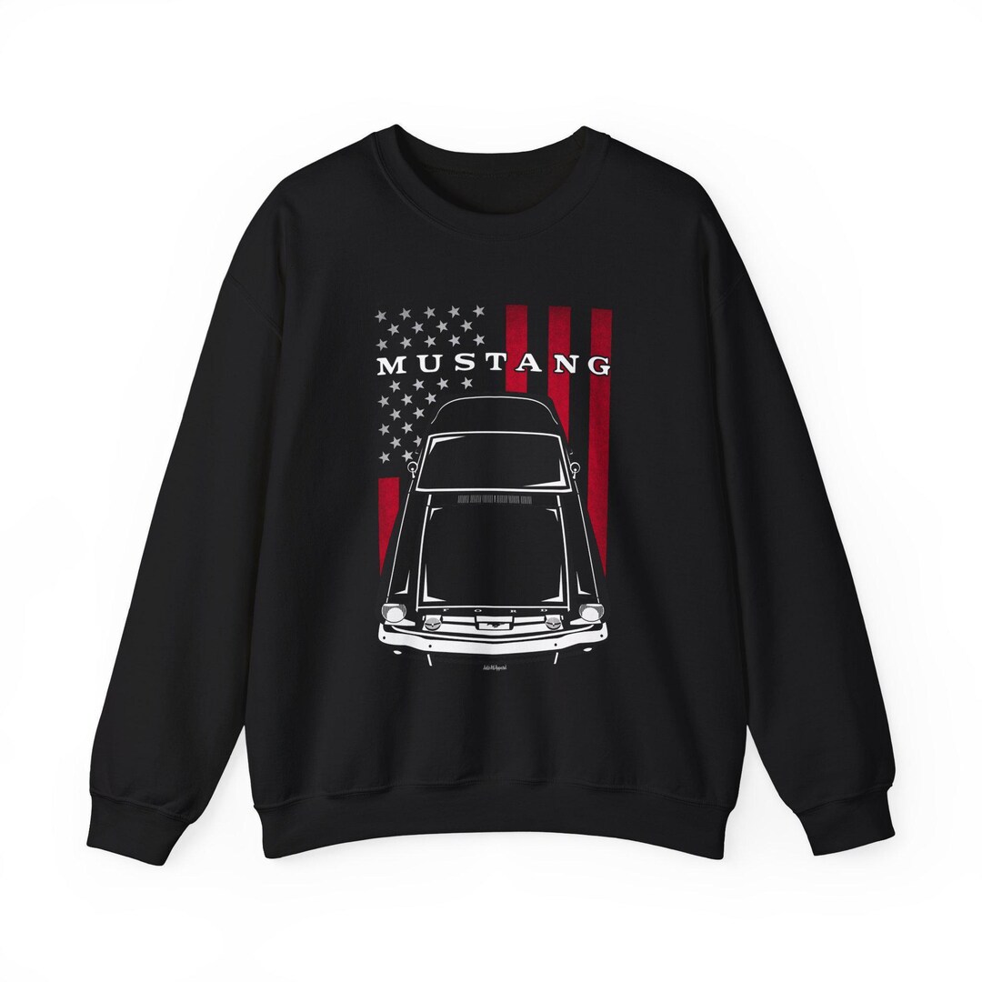 1966 Sweatshirt Ford Mustang Fastback: Classic American Muscle Car ...