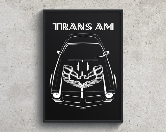 Pontiac Firebird Trans Am 2nd Gen 1973 Pheonix Poster | Etsy