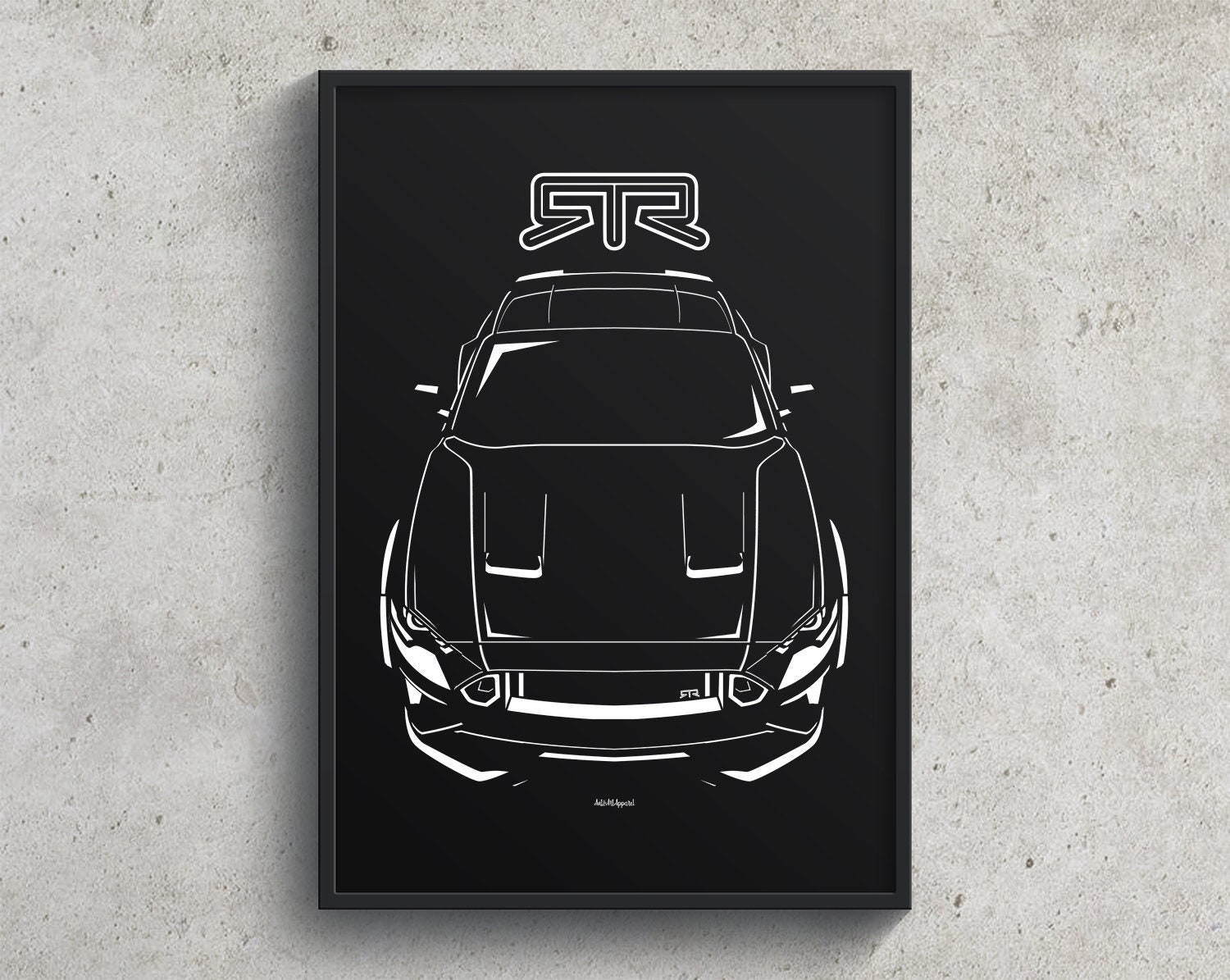 Rtr X Mustang Coloring Pages