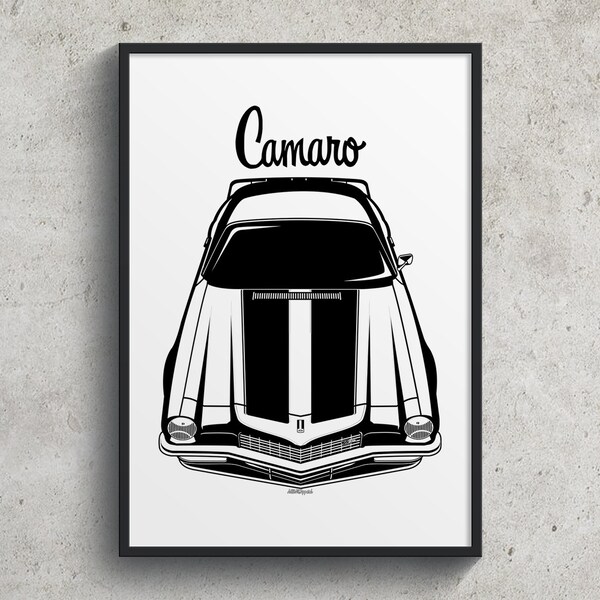 2nd Gen Camaro Poster - Etsy