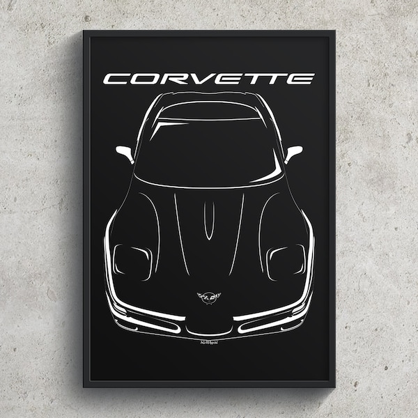 C5 Corvette Poster - Etsy
