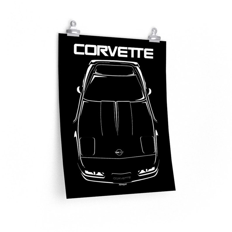 Chevrolet Corvette C4 Poster Corvette Wall Art Gifts - Etsy