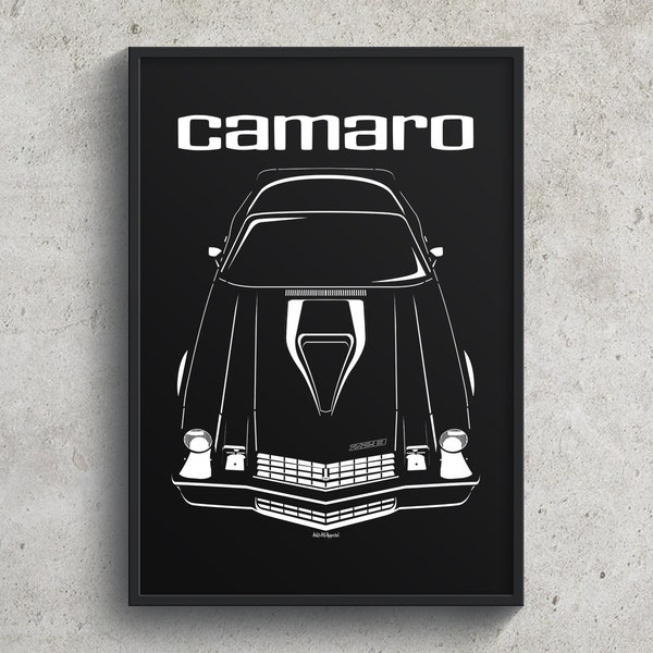 2nd Gen Camaro Poster - Etsy