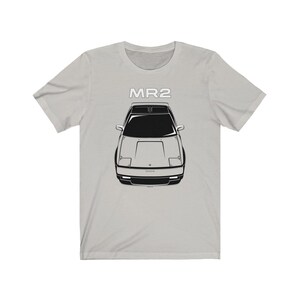 Toyota MR2 SC 1st Gen W10 T Shirt JDM Shirt Minimal Emblem Outline ...