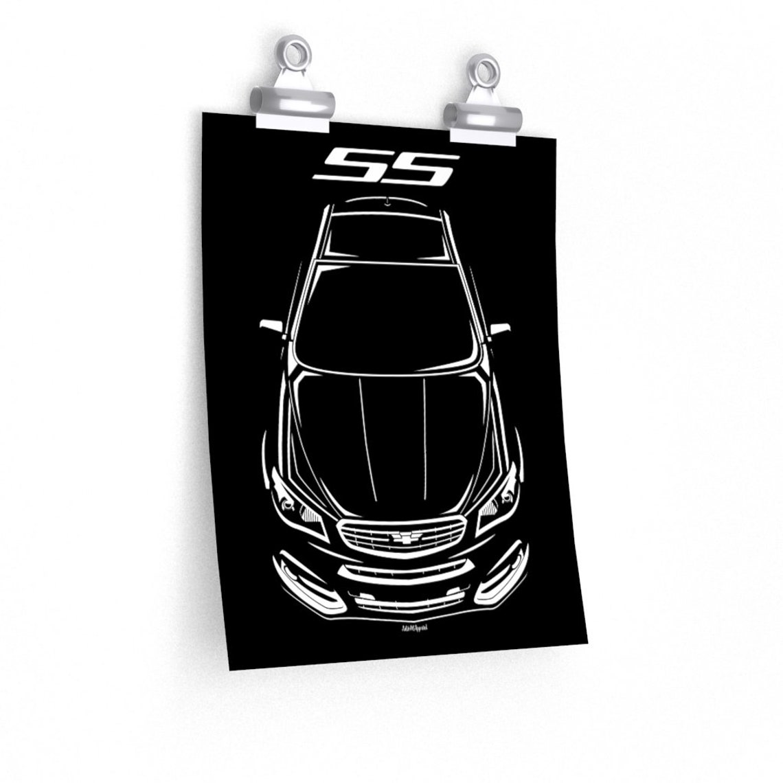 Chevrolet SS 2014-2017 Poster Chevrolet SS Print Garage Decor | Etsy
