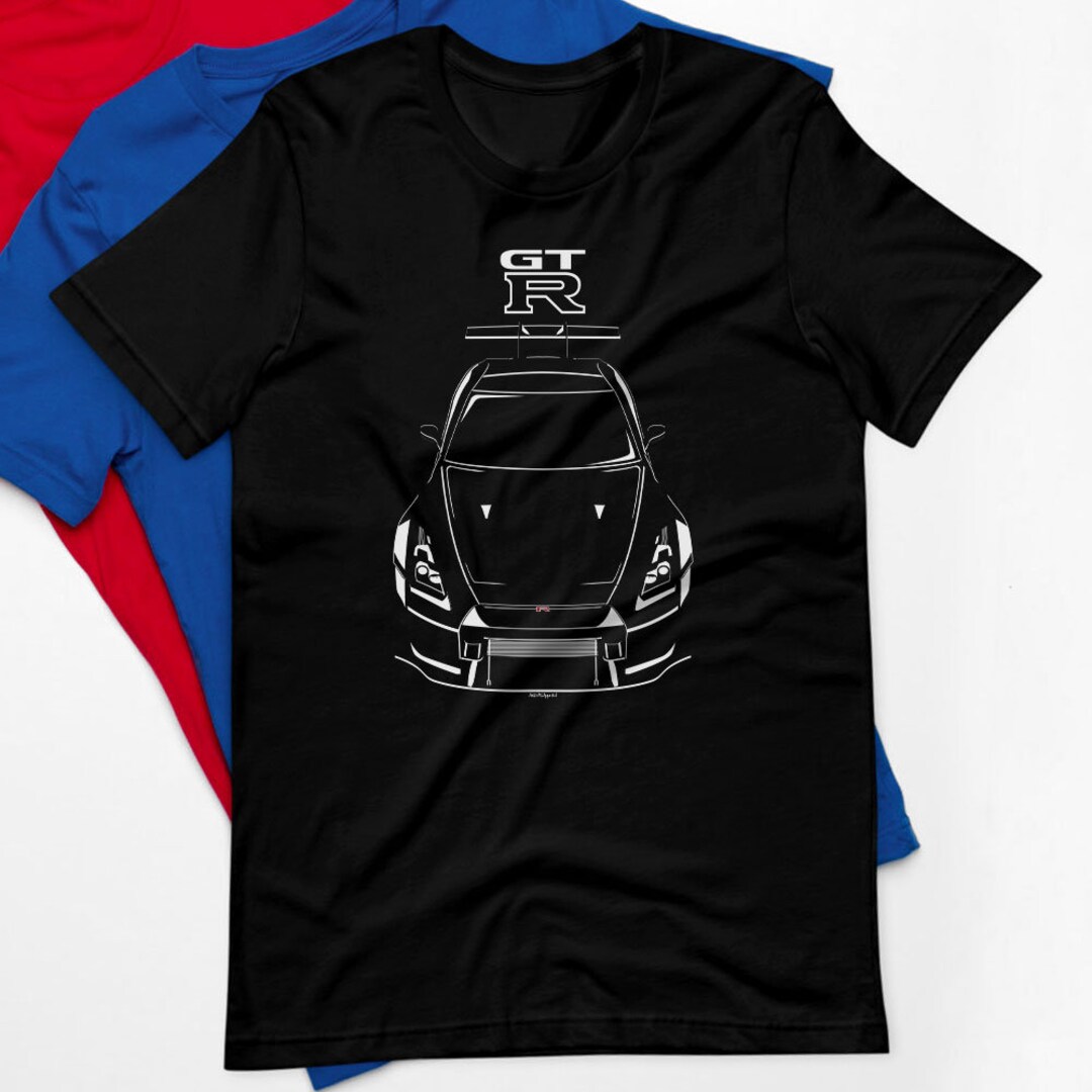 Nissan GTR R35 Body Kit T Shirt JDM Clothing Car Guy T Shirt Gifts for ...