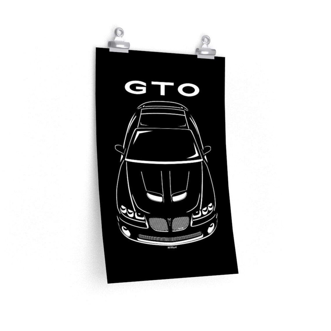 Pontiac GTO 2004-2006 Poster GTO Wall Art Gifts American | Etsy
