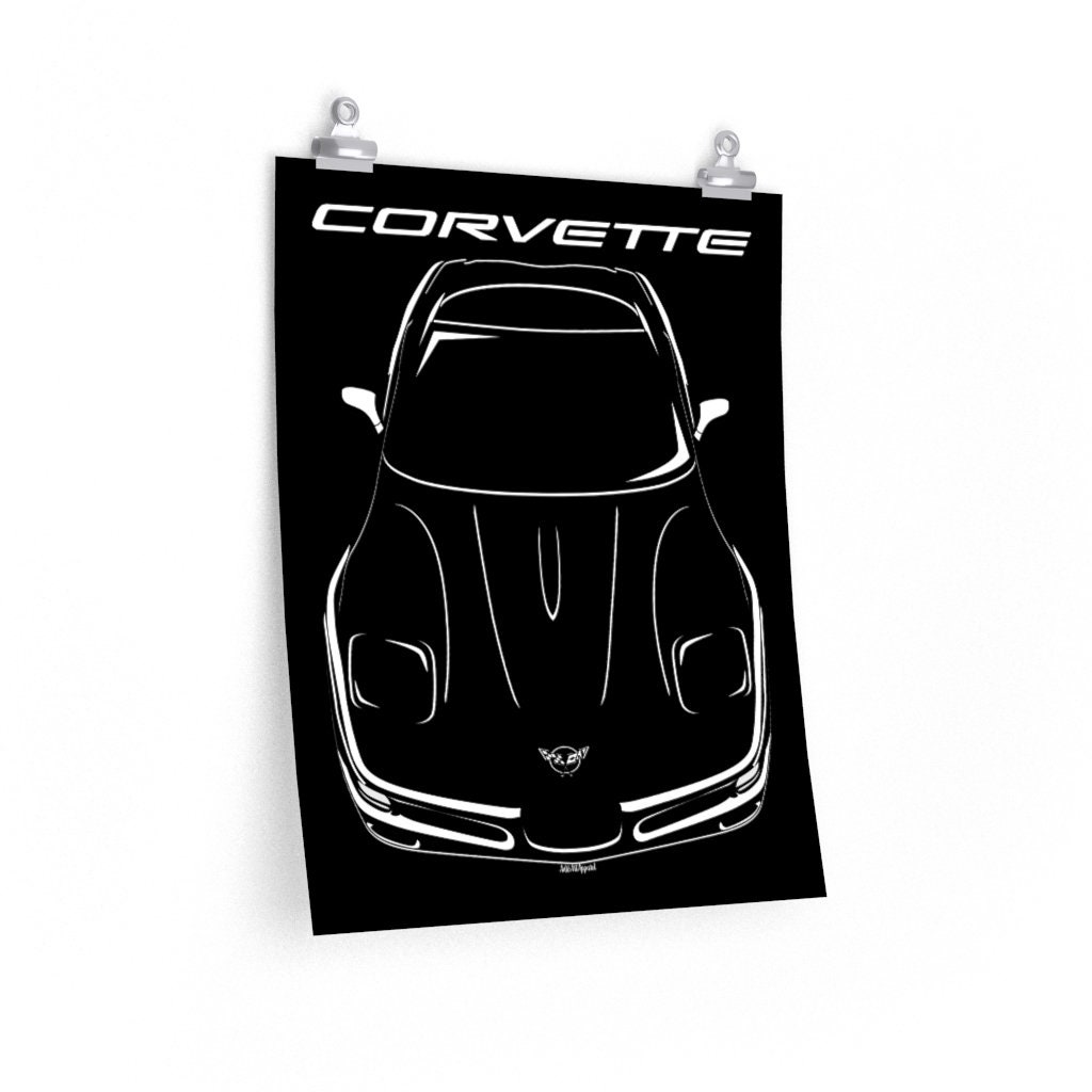 Chevrolet Corvette C5 Poster Corvette Wall Art Corvette | Etsy