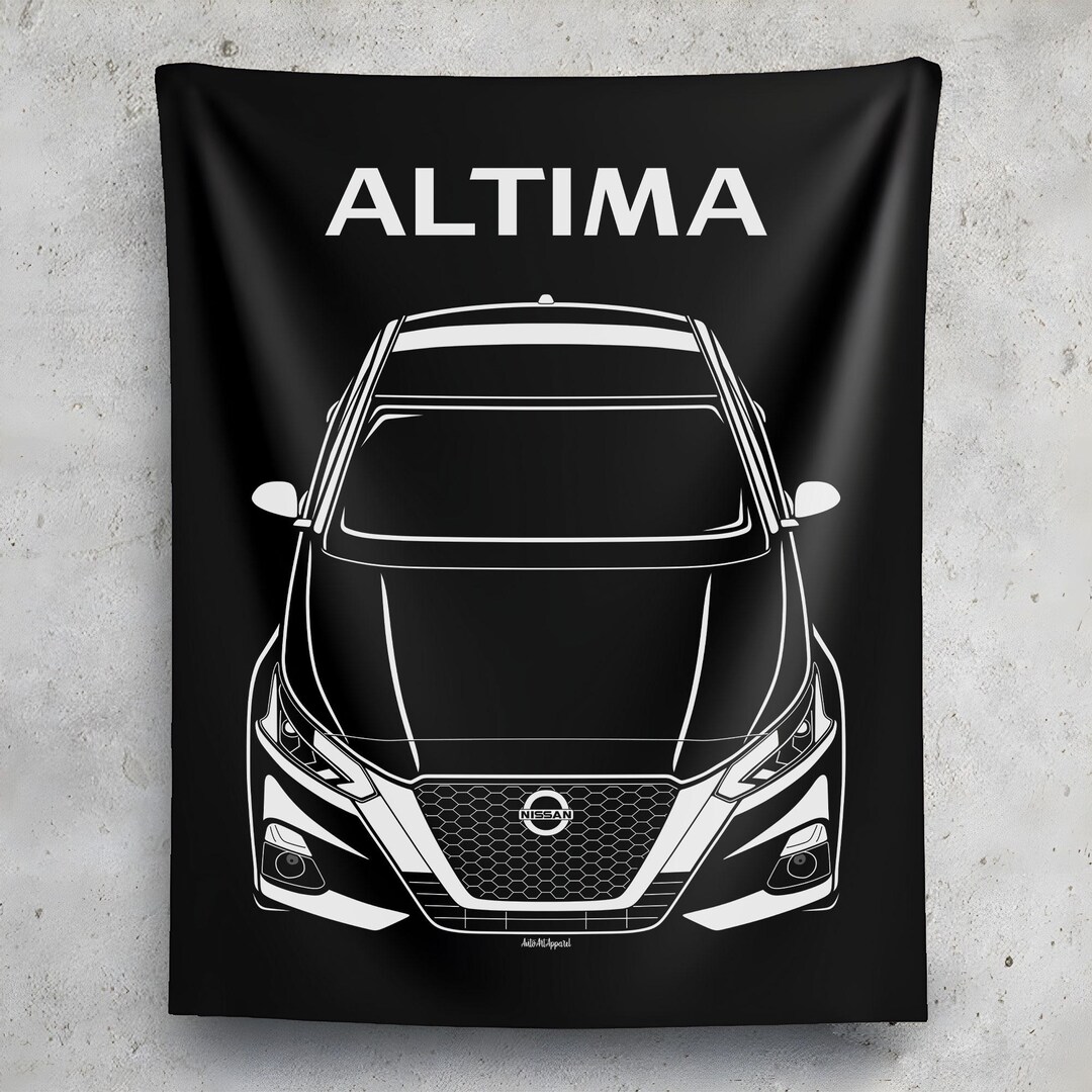 Nissan Altima 2019 2022 Tapestry Wall Art JDM Decor Garage Wall ...