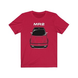 Toyota MR2 SC 1st Gen W10 T Shirt JDM Shirt Minimal Emblem Outline ...