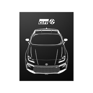 Toyota GR86 2022 2024 Poster JDM Print Man Cave Decor Garage Wall Art ...