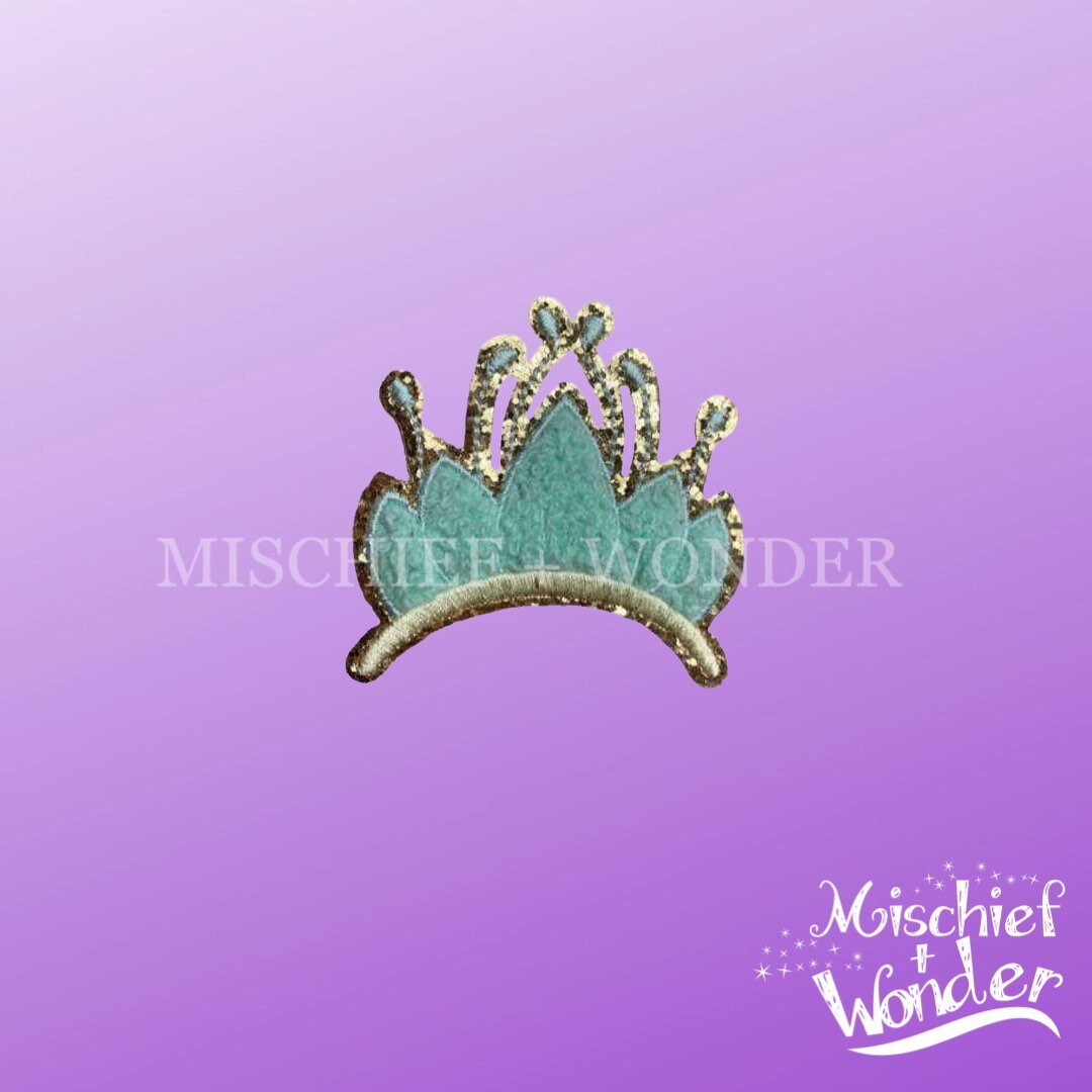 Frog Princess Crown Glitter Adhesive Patch READY TO SHIP - Etsy