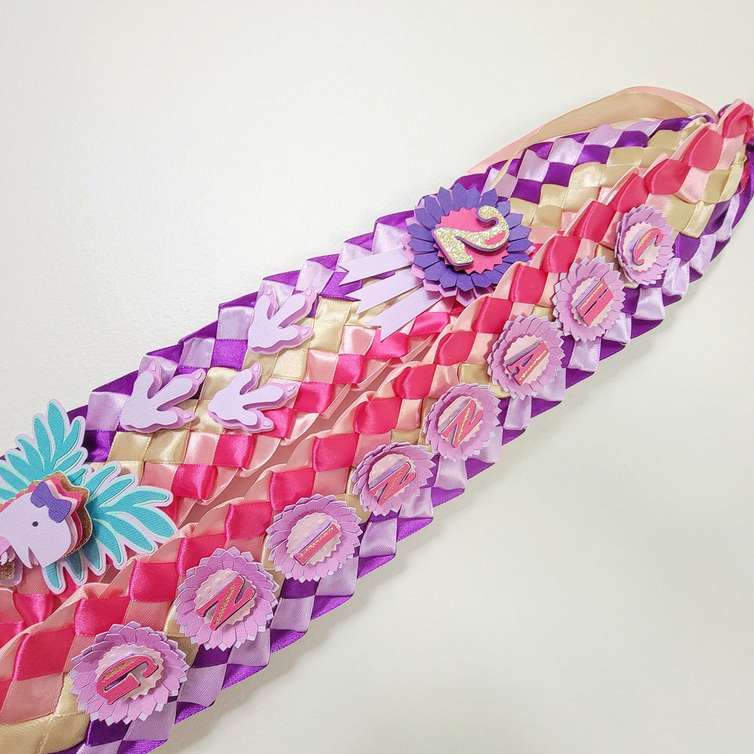 3 Rex Dinosaur Party Ribbon Lei Sash in Ellington - Etsy