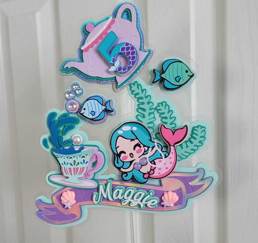 Tea Under the Sea Mermaid Theme Party - Etsy