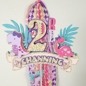 3 Rex Dinosaur Party Ribbon Lei Sash in Ellington - Etsy