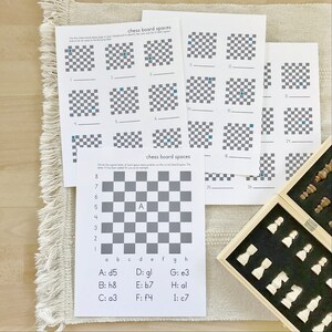 Intro to Chess Printable Bundle - Etsy