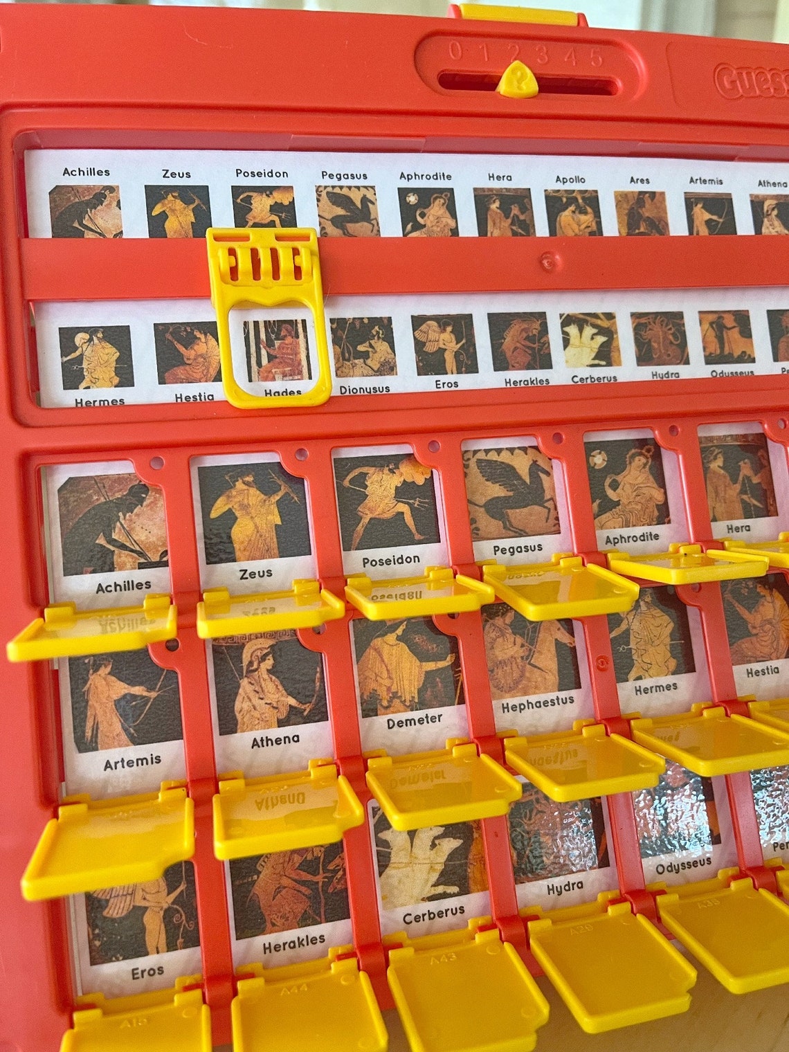 Greek Mythology Guess Who 2.0 Printable Insert Card - Etsy