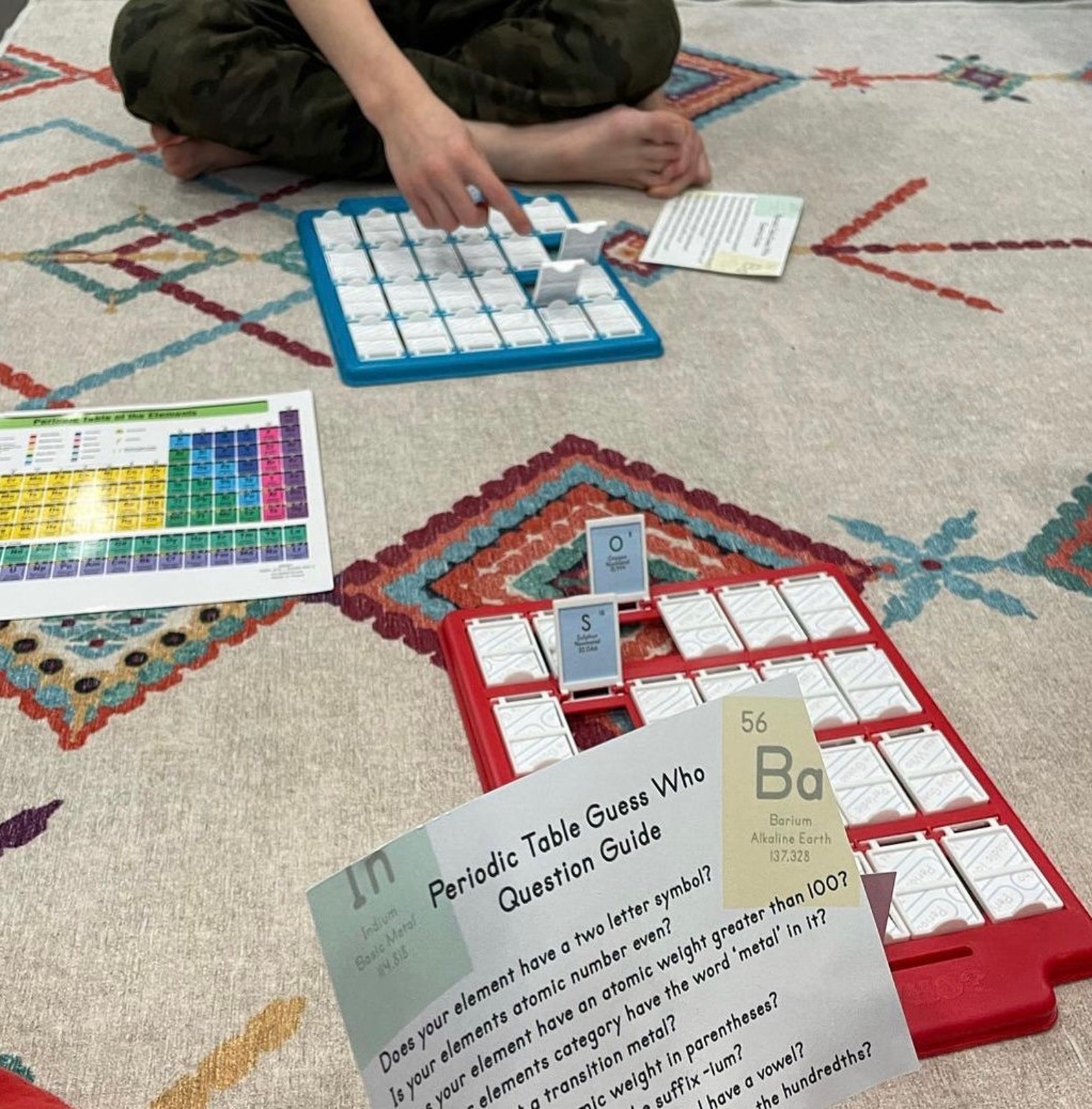 Periodic Table Printable Guessing Game Insert Cards - Etsy