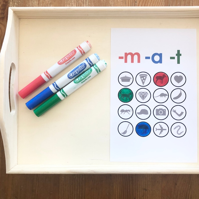 Phonics Card Set Printable - Etsy