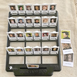 Protestant Reformation Guess Game Printable Insert Cards - Etsy