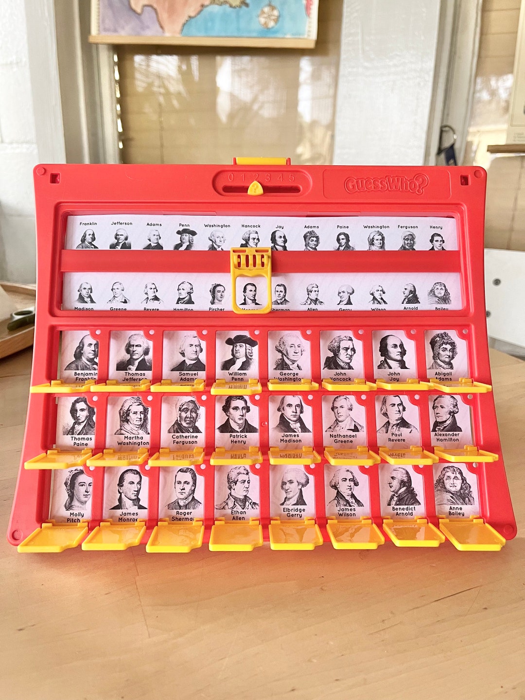 American Revolution Guessing Game Printable Insert Card - Etsy