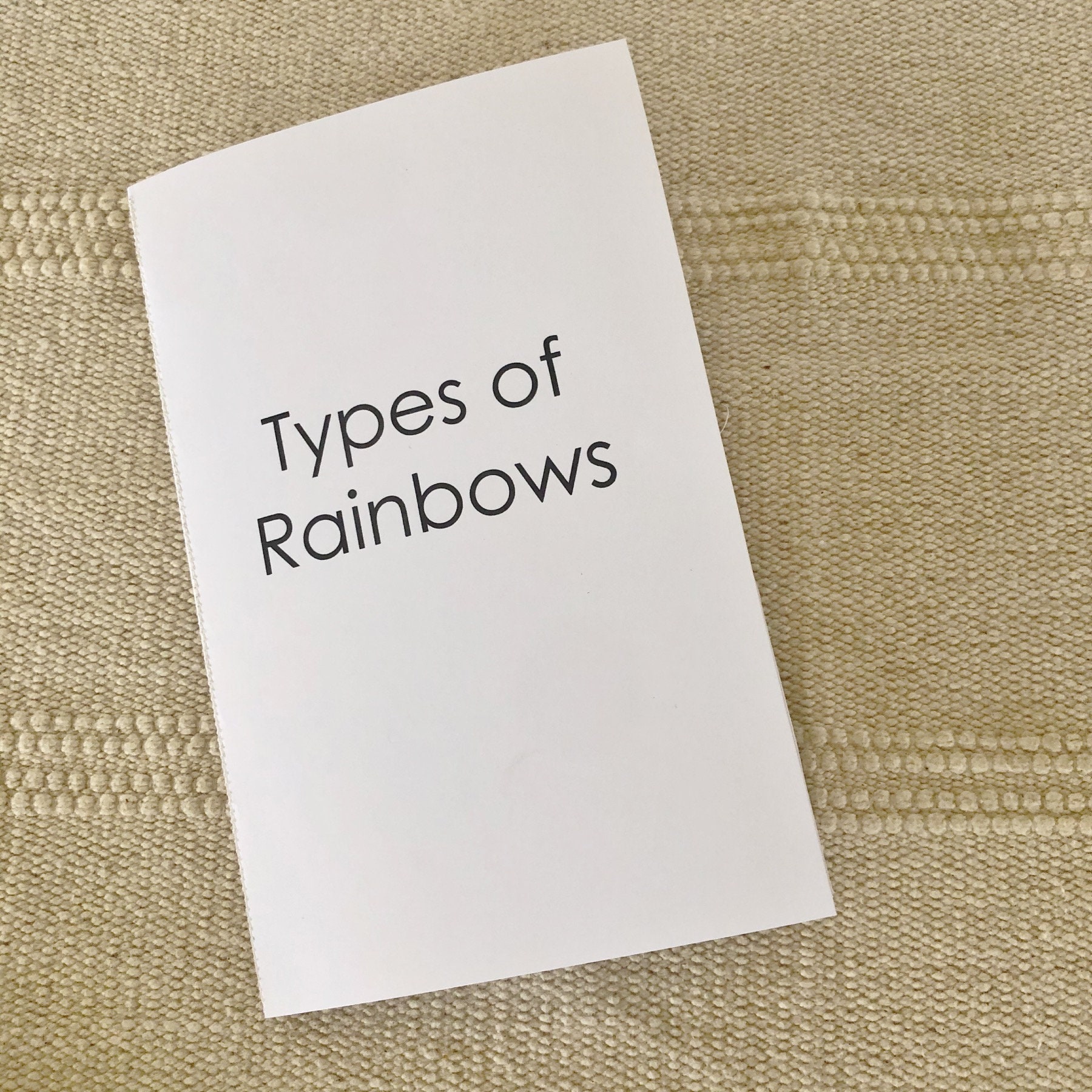 Types of Rainbows Printable Pack - Etsy