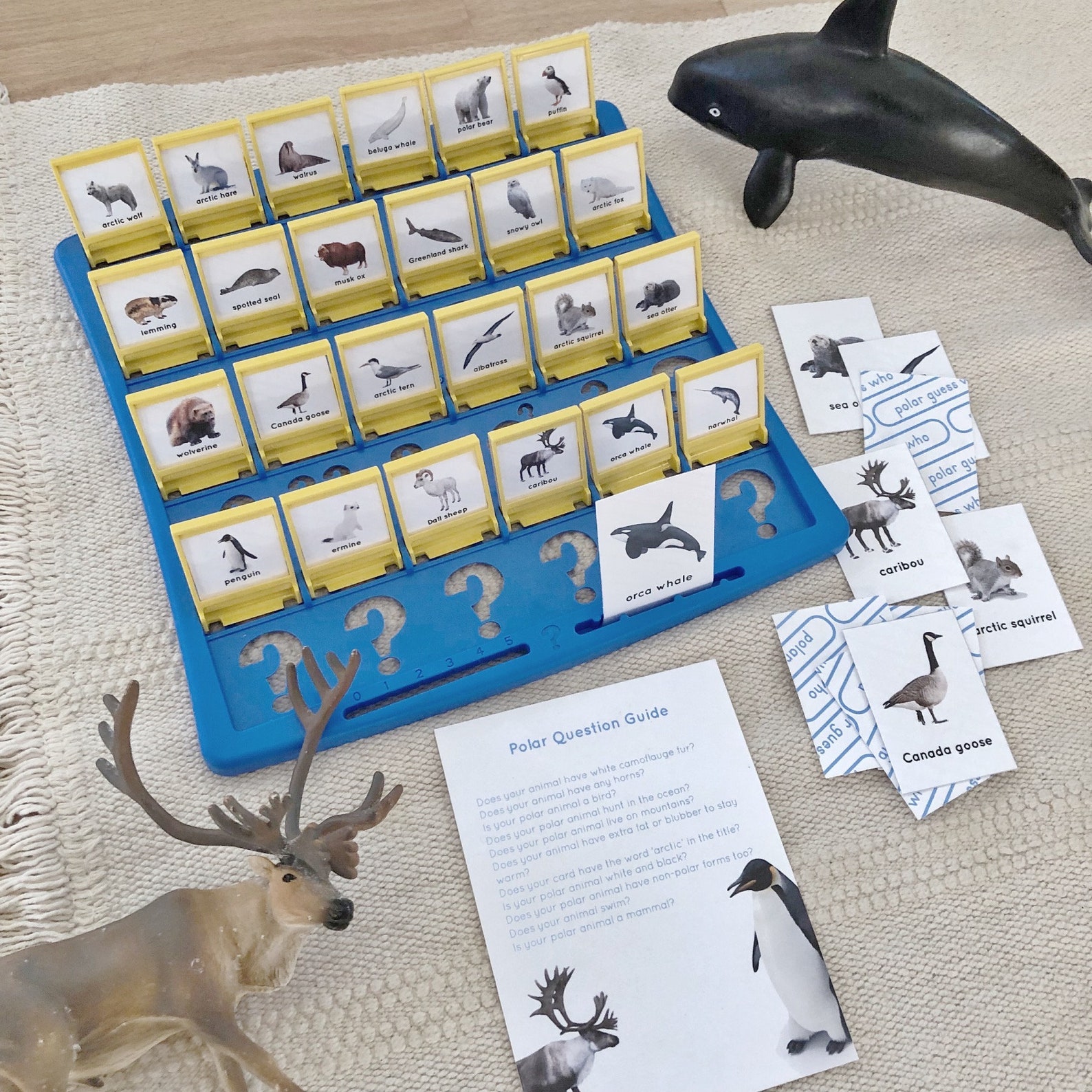 Guess Who Polar Life Insert Cards - Etsy