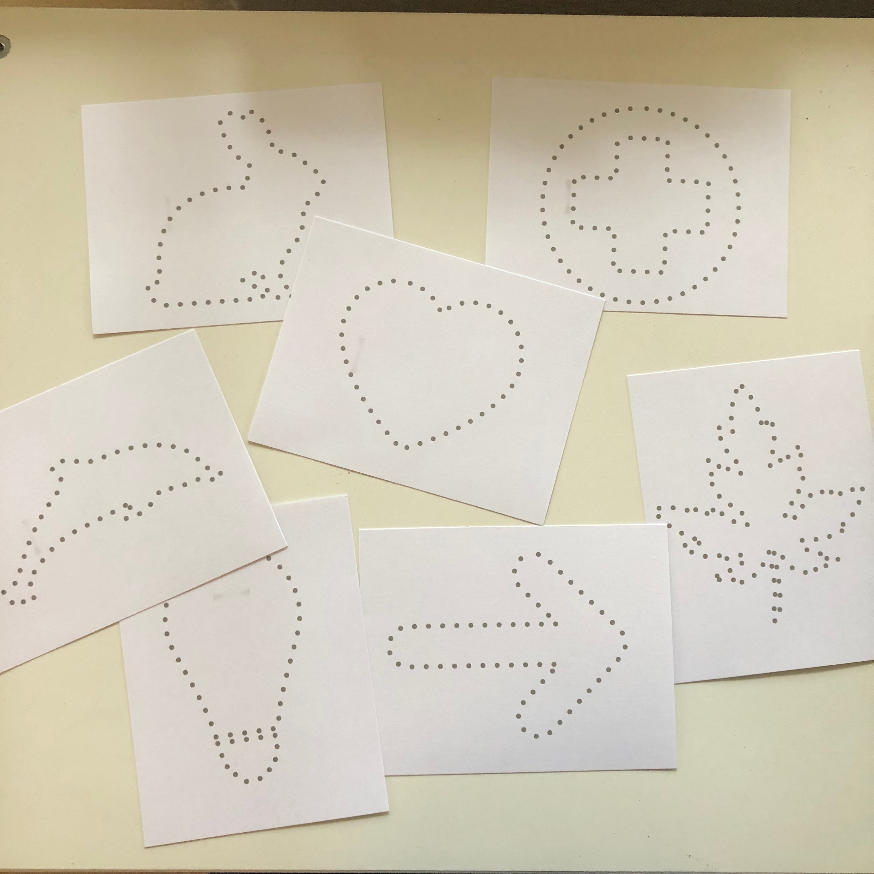 Push Pin Poke Montessori Fine Motor Skills Printable Cards - Etsy Australia