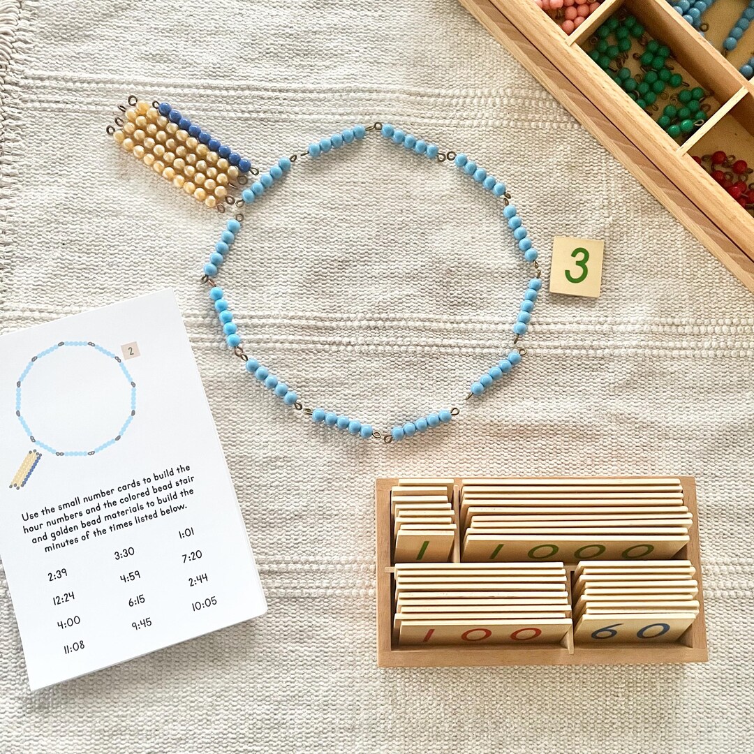 Montessori Clock Extension Cards - Etsy