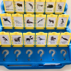 Guess Who Polar Life Insert Cards | Etsy