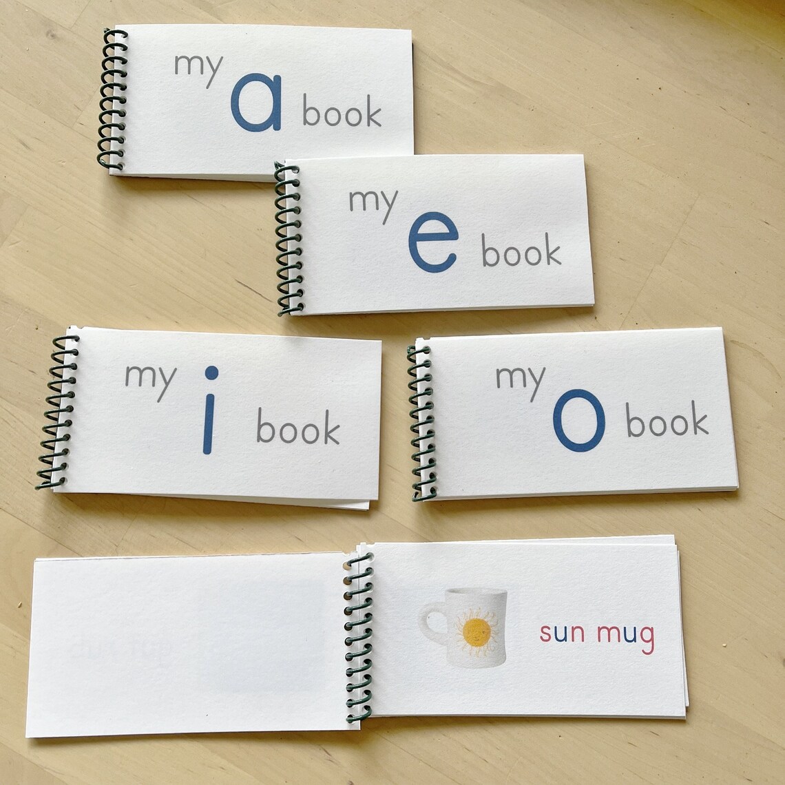 Two CVC Word Rhyming Booklets - Etsy