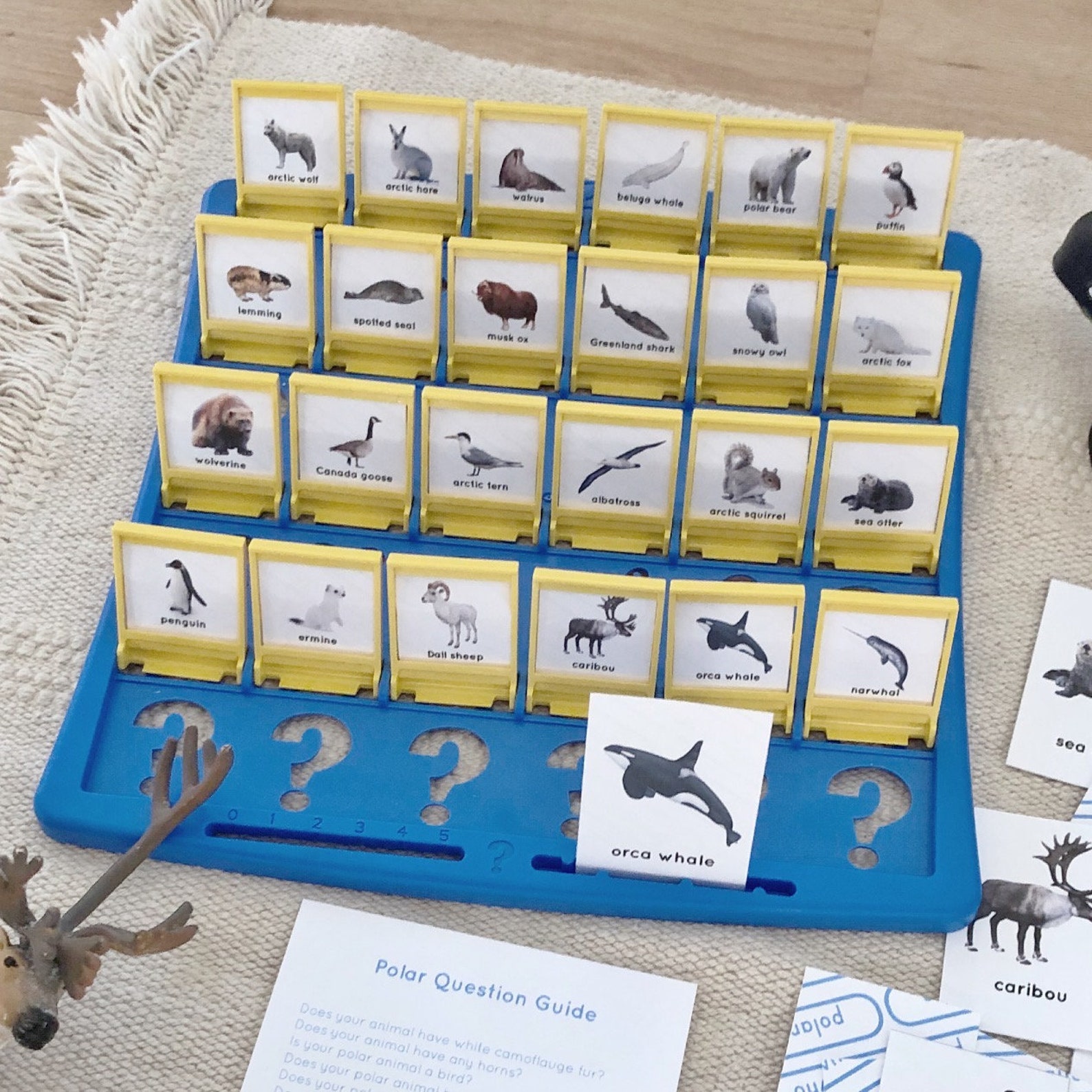 Guess Who Polar Life Insert Cards - Etsy